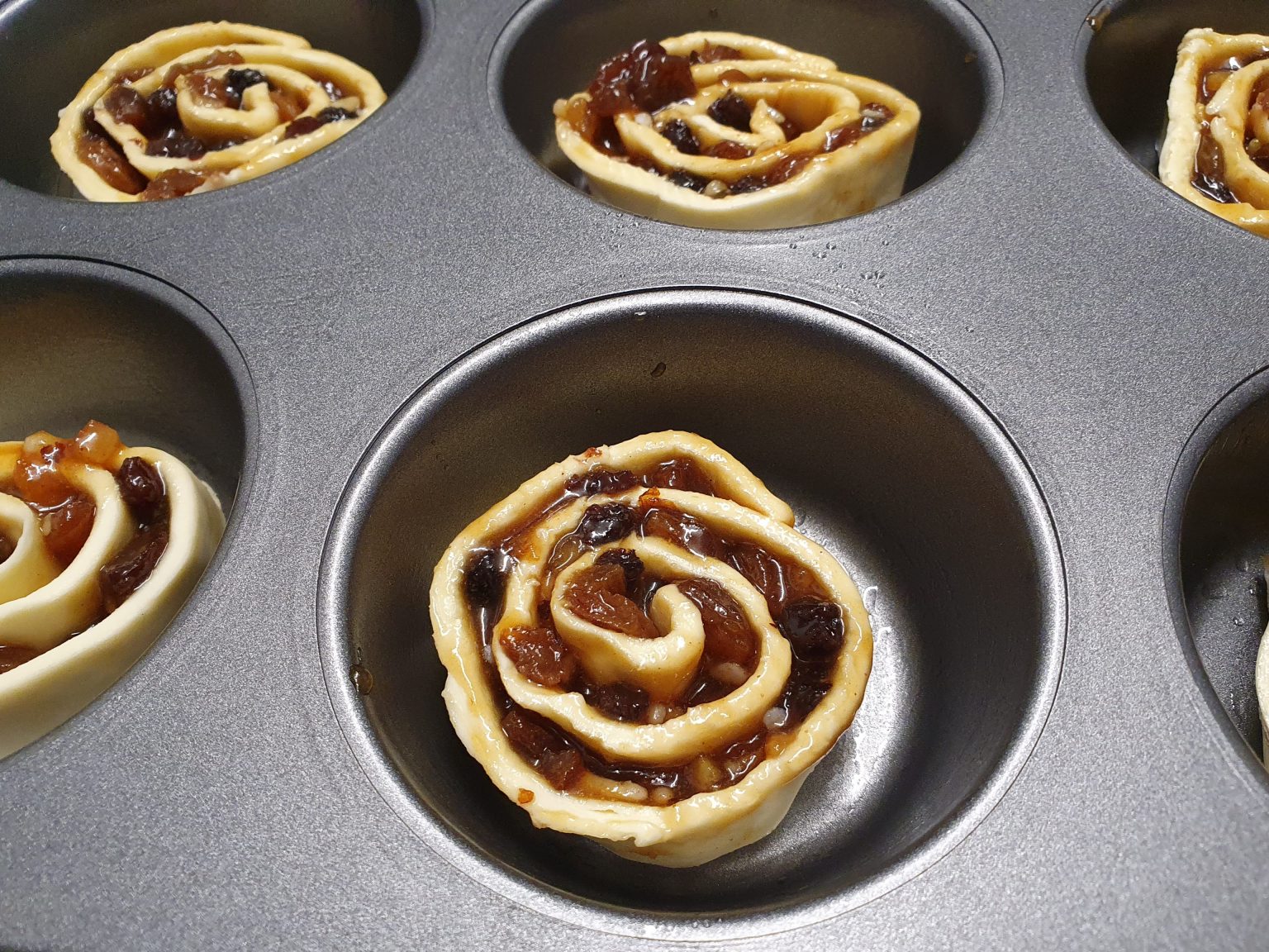 Mincemeat Puff Pastry Swirl Recipe | By Sarah Sibley